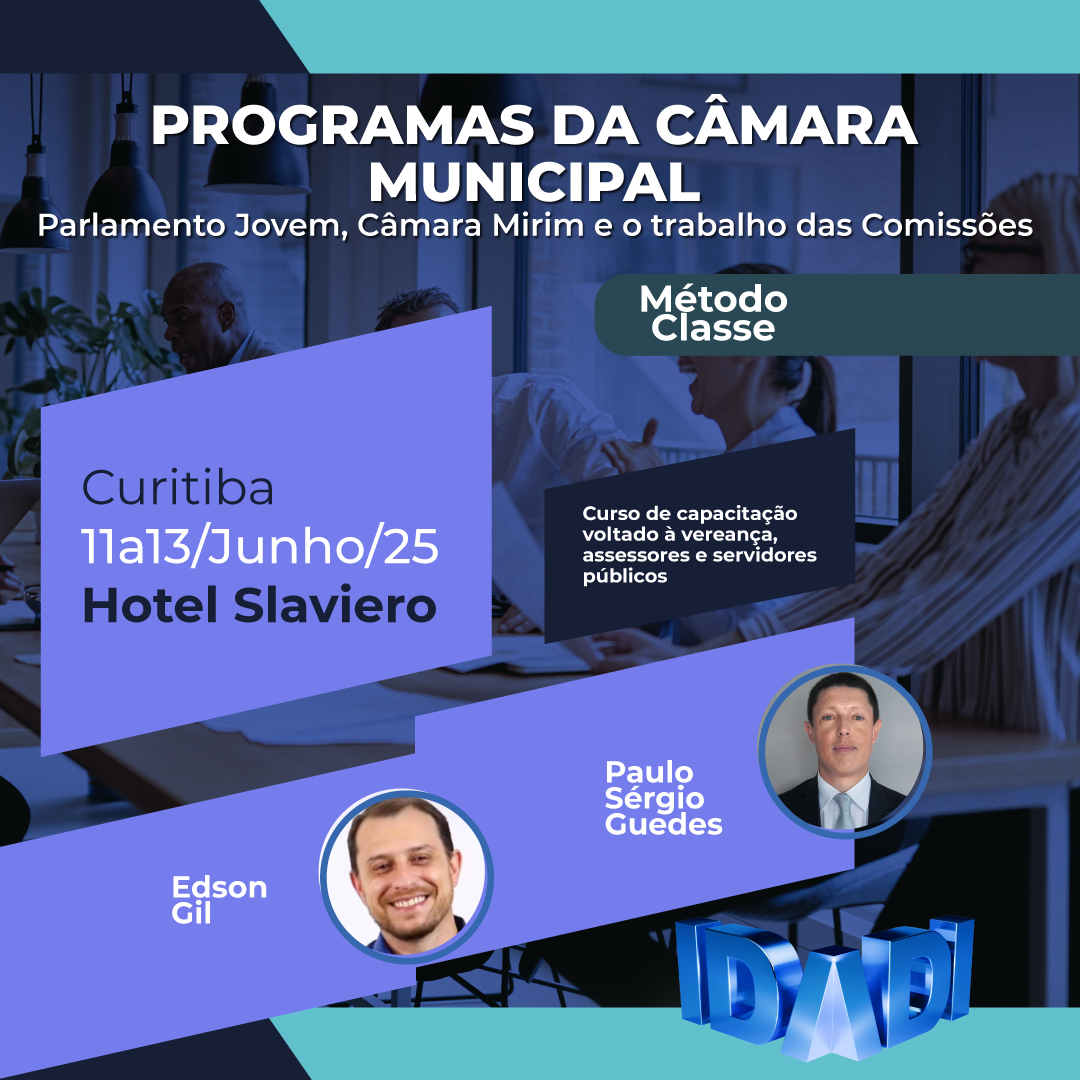PROGRAMAS DA CÂMARA MUNICIPAL. Parlamento Jovem, Câmara Mirim e o ...